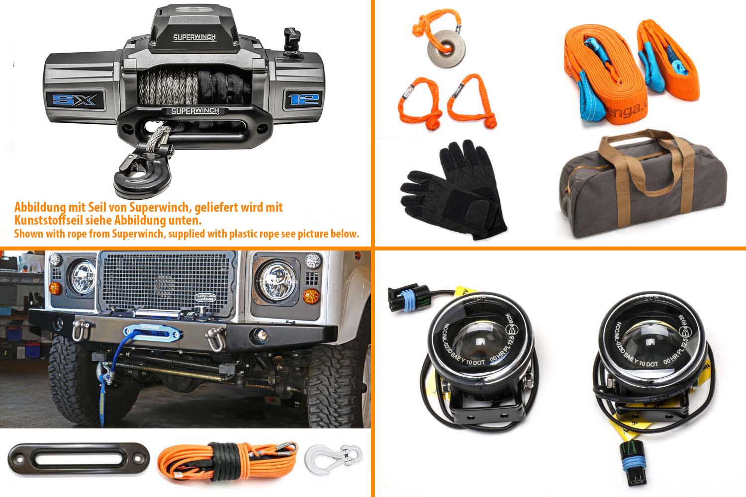 Superwinch SX 10SR oder SX 12SR Seilwinde