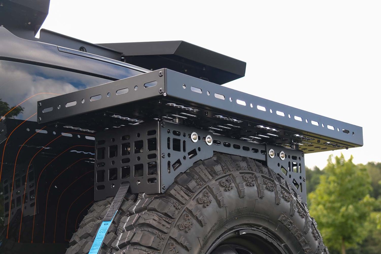 Nakatanenga spare wheel carrier Defender SW/HT MY 2002-2016 - shop now!