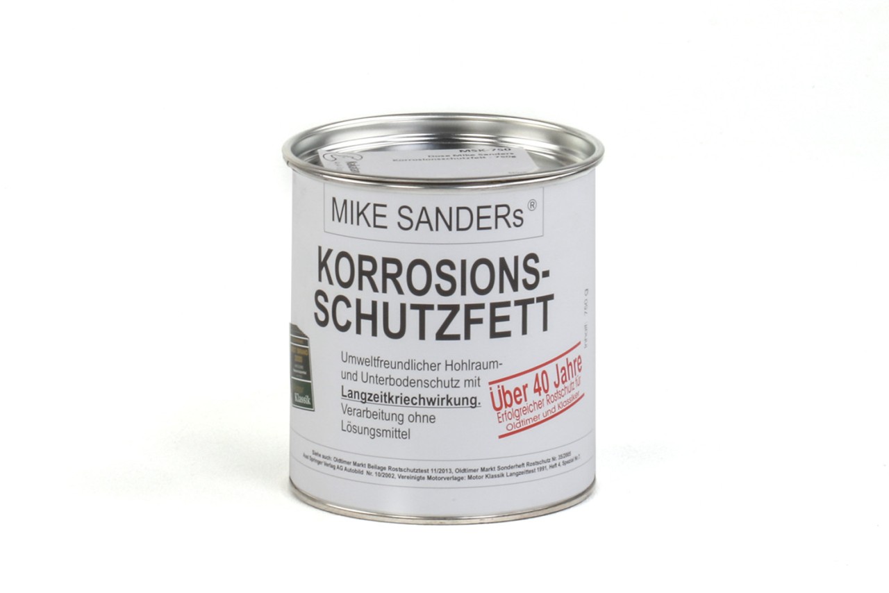 Mike Sanders Korrosionsschutzfett 750 gr - hier erhältlich!