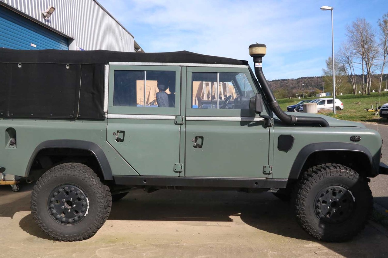 Galvanised Doors for Land Rover Defender