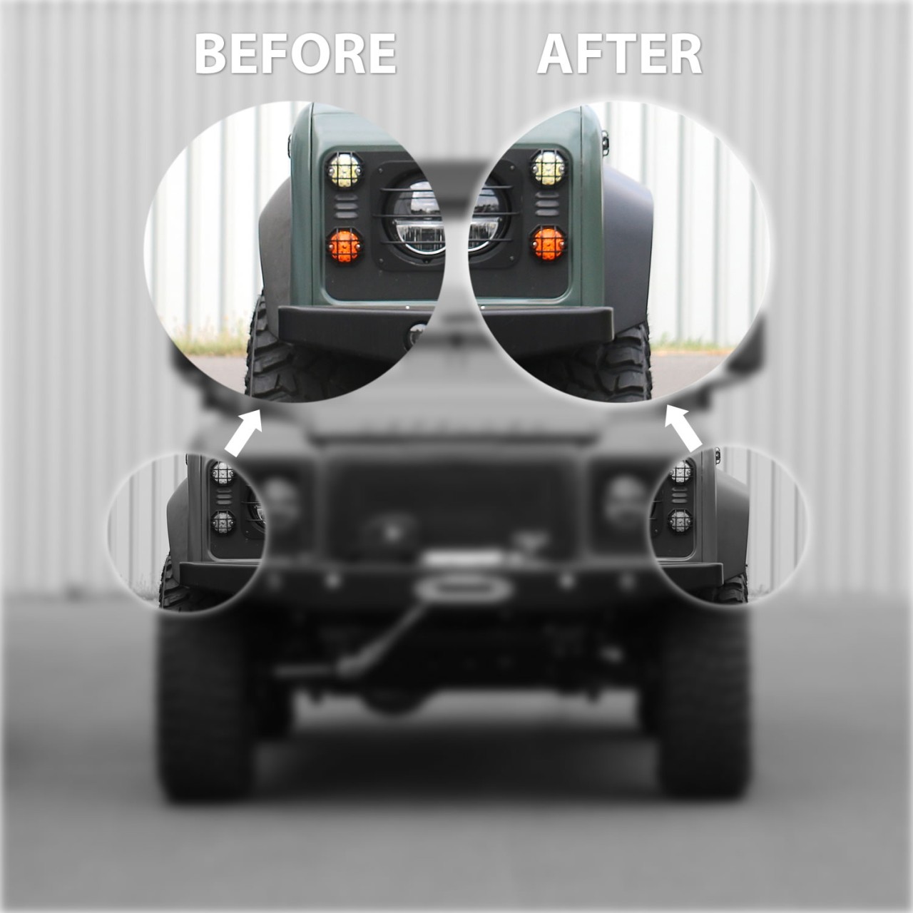 Fender widening Land Rover Defender - shop now!