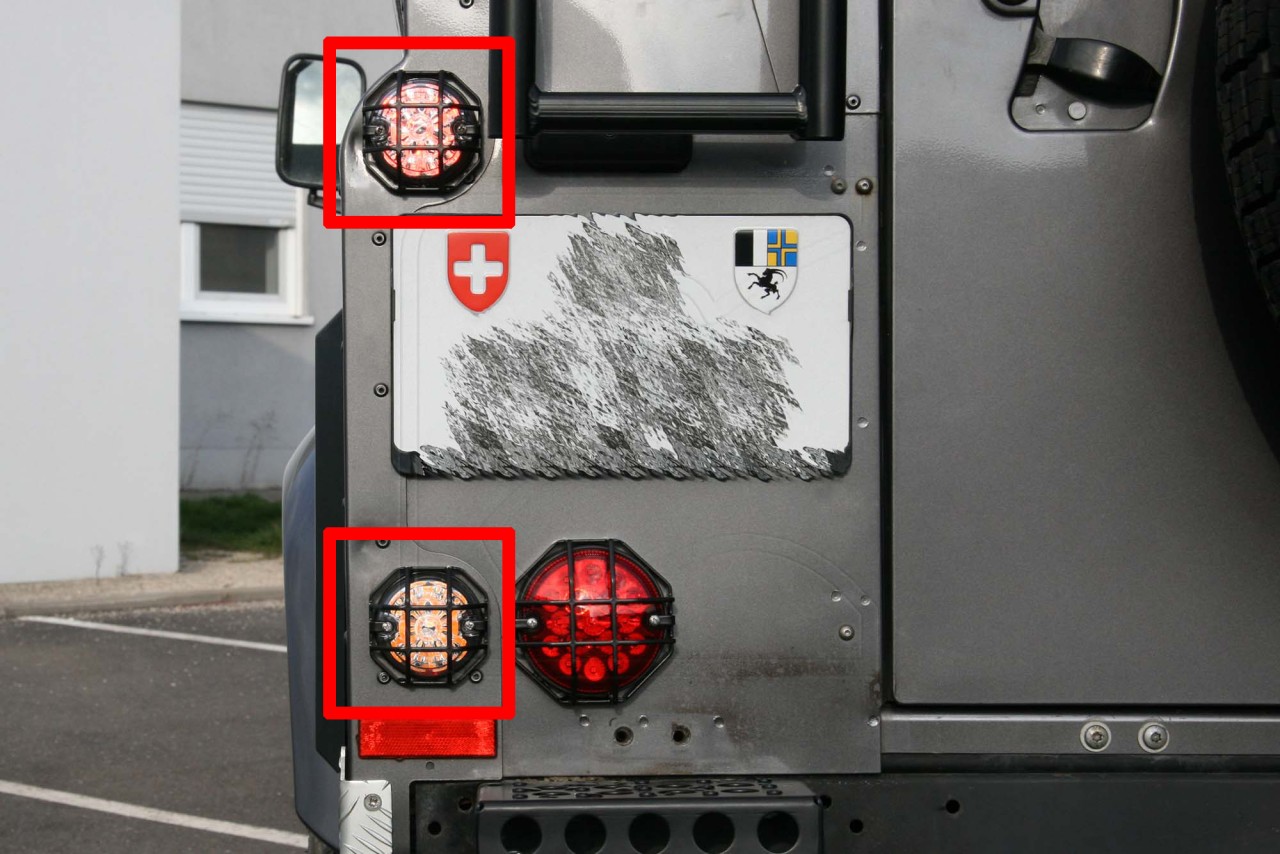 Defender Lamp Guards for Indicator/Brake/Position Lights - shop now!hts ...