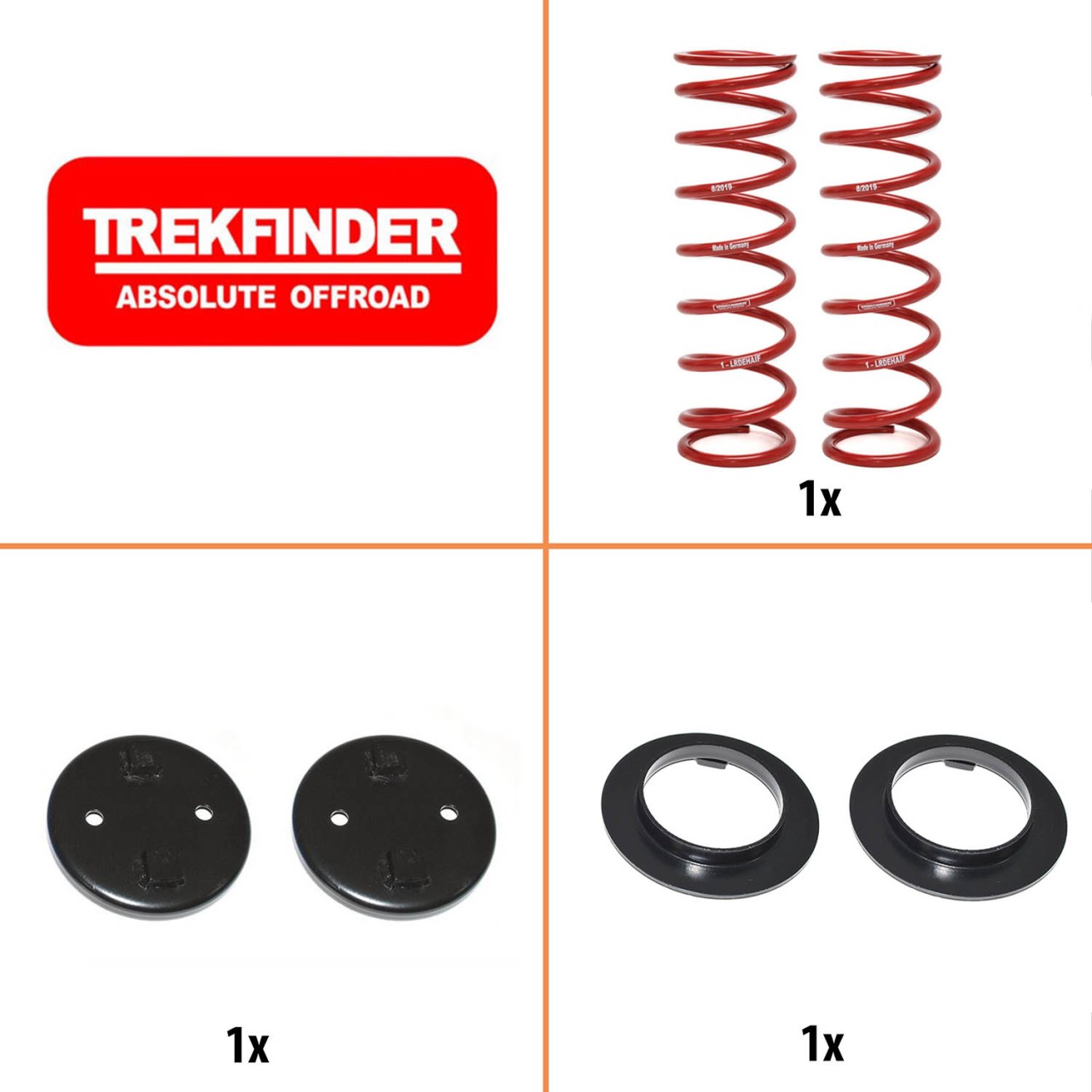 Lowering-Kit Defender 110 - TREKFINDER - shop now!