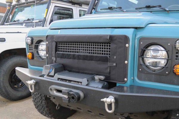 radiator cover for all Defenders – available here!