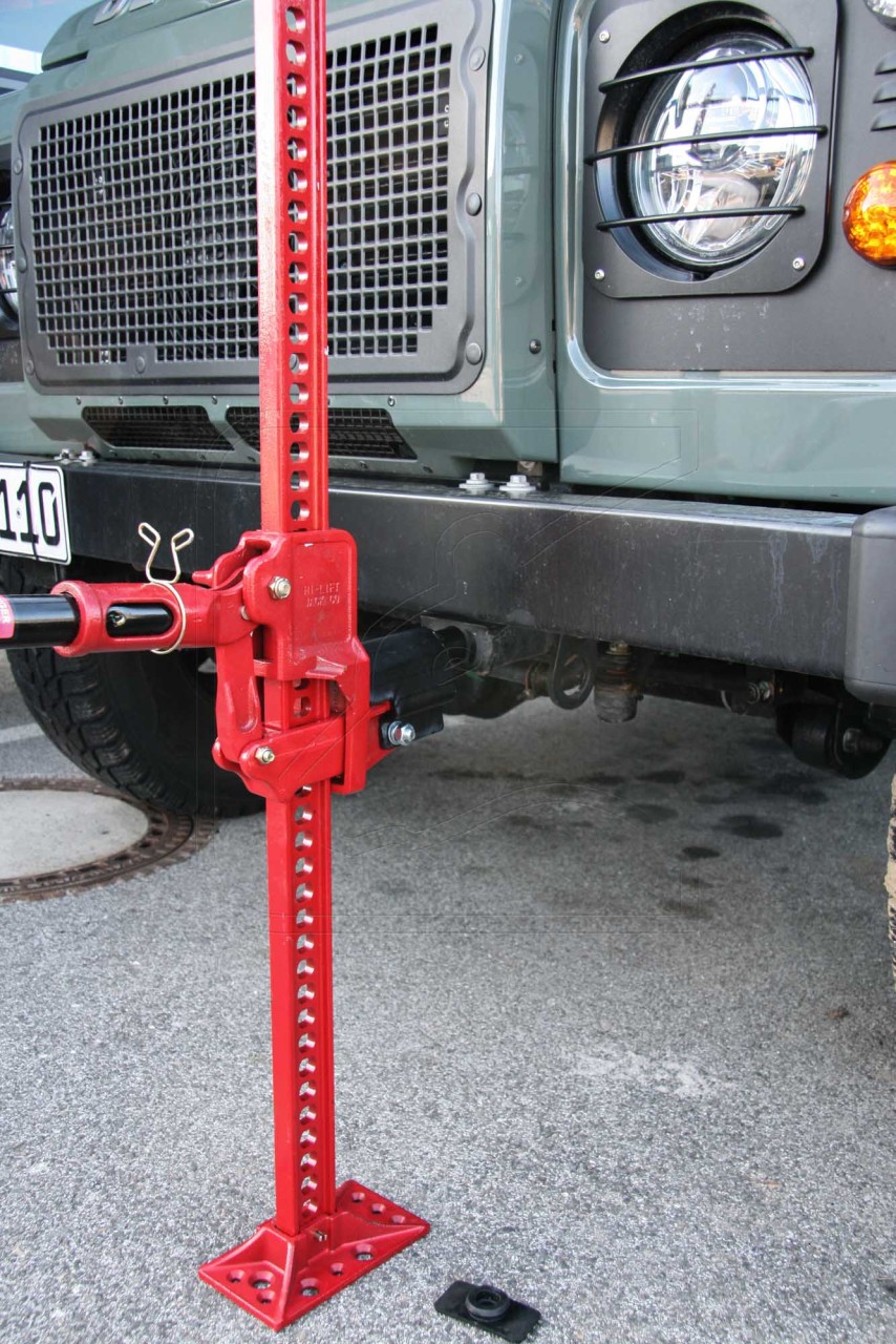 High-Lift Jack adaptor for Land Rover Defender - shop now!