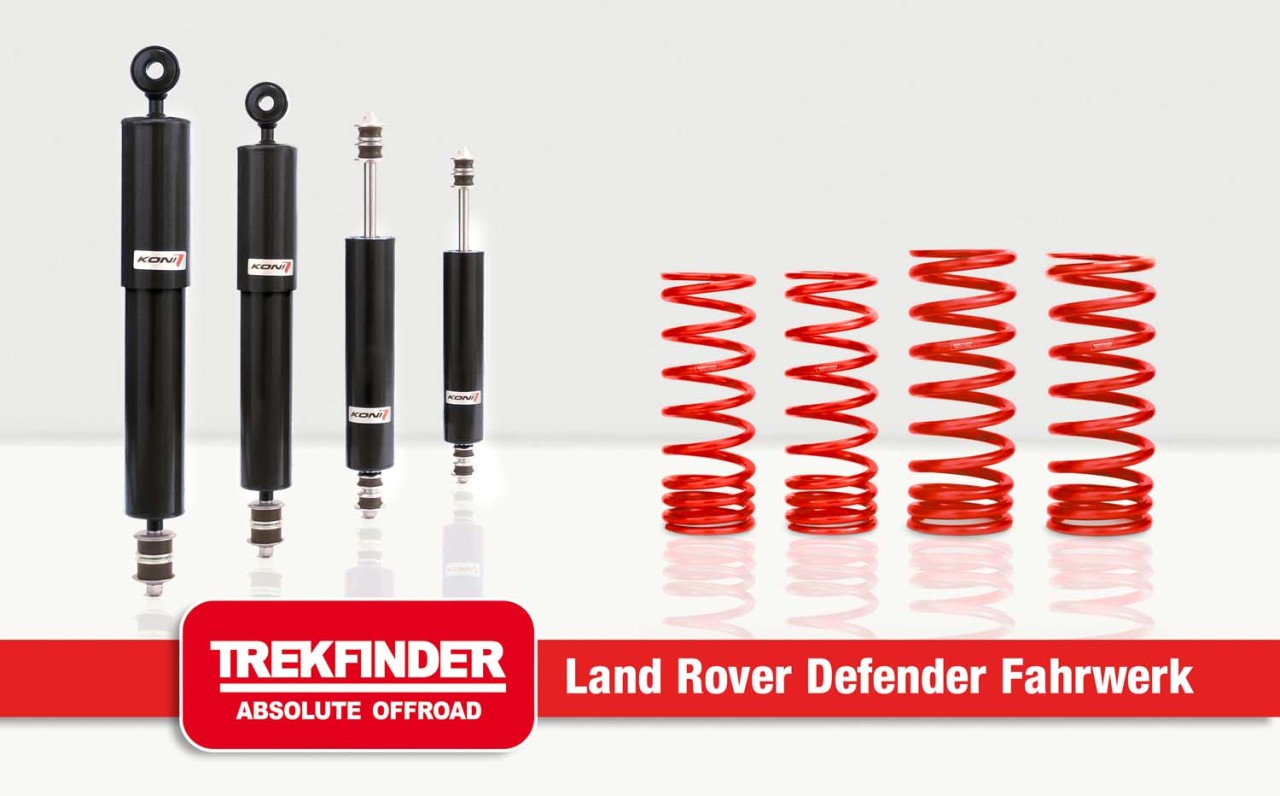 Shock absorber TREKFINDER Defender rear KONI RAID - available here!